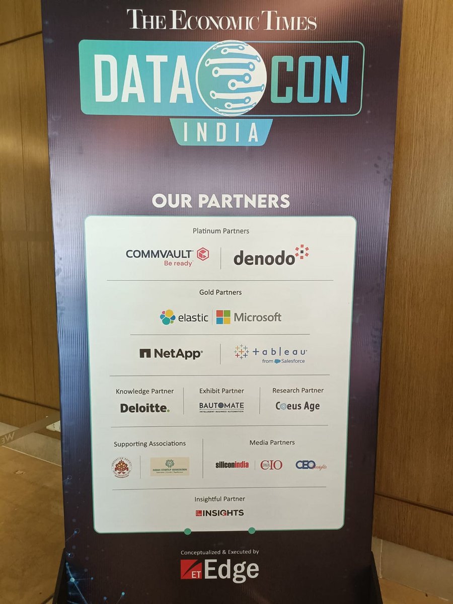 Deloitte India on Twitter: "We're #live now at the "Datacon Summit & Awards," with Deloitte ...