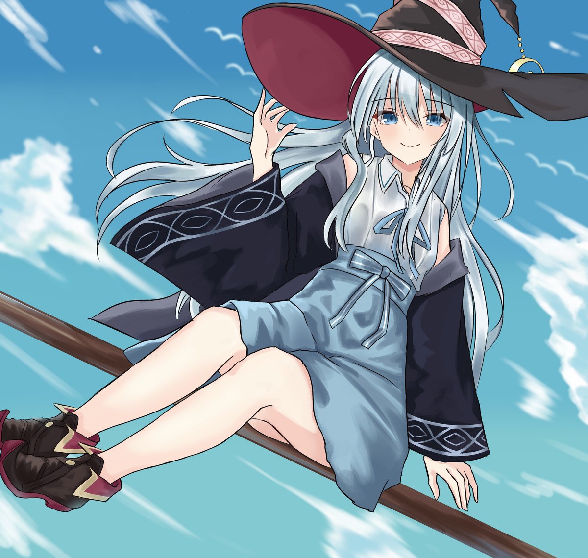 Daily Elaina on Twitter: "Day 325 Source:https://pixiv.net/en/artworks/90537054… #魔女の旅々 #魔女の旅々は ...