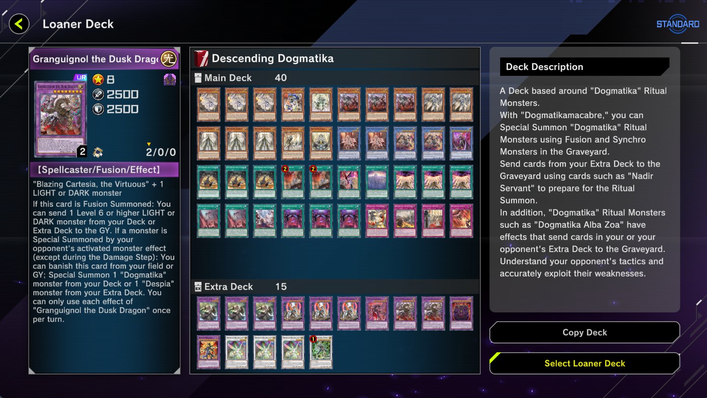 Yu-Gi-Oh! Master Duel Guide on Twitter: "The Duel Trial: Rental Competition 4 Mini-Event is now ...