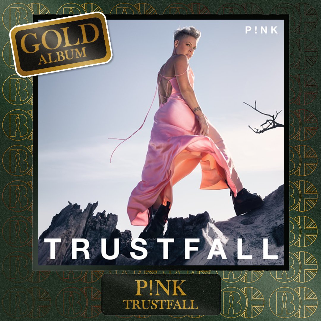 BRIT Awards on Twitter: "'Trustfall', the album by @Pink, is now #BRITcertified Gold"