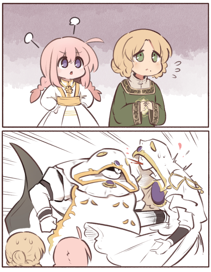 「#ELDENRING #EldenRingFanart My tarnished oc Miruku and Godsk」Kudoliyaの漫画