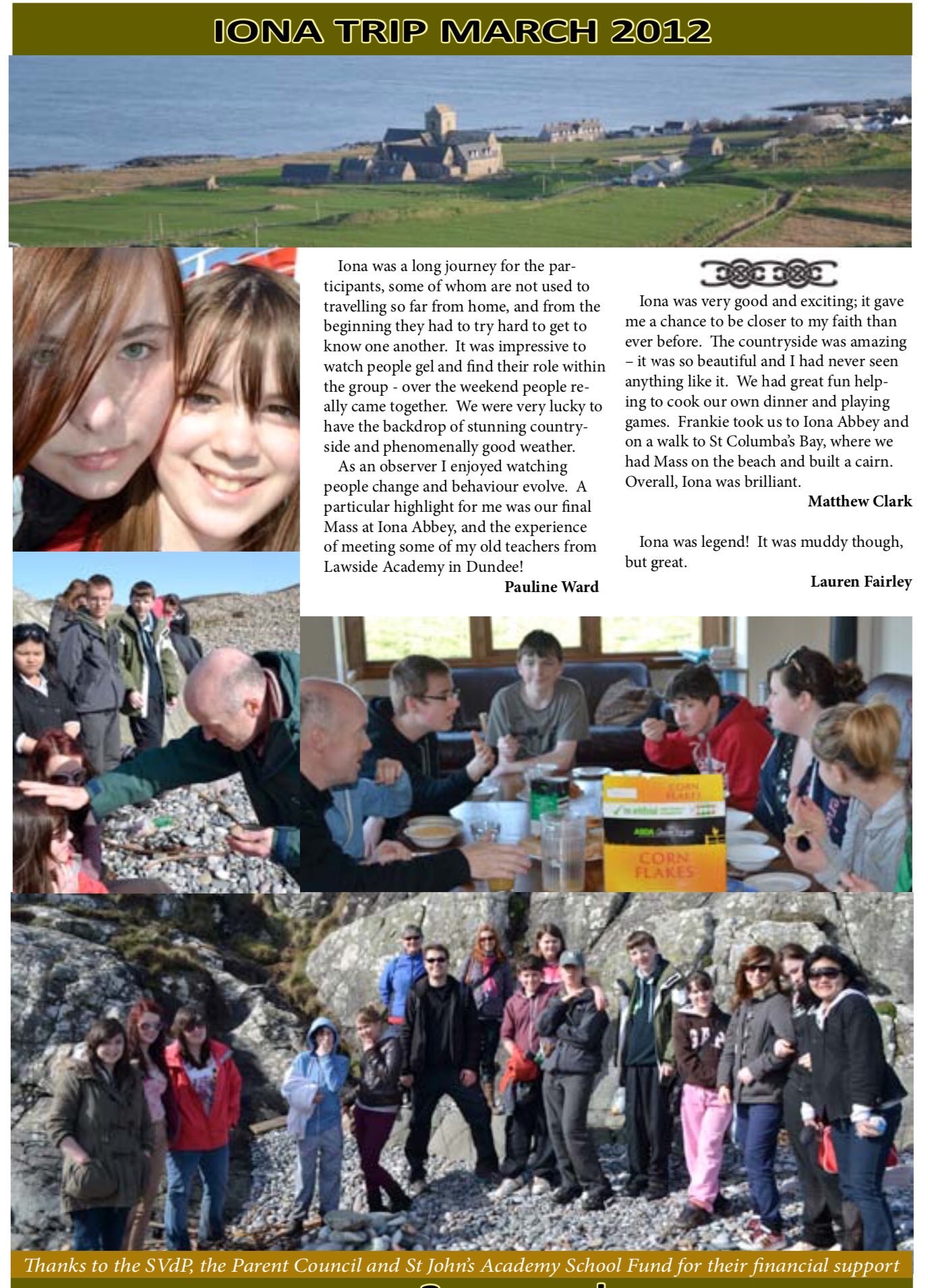 Annual Vocations Mass - DIOCESE of DUNKELD