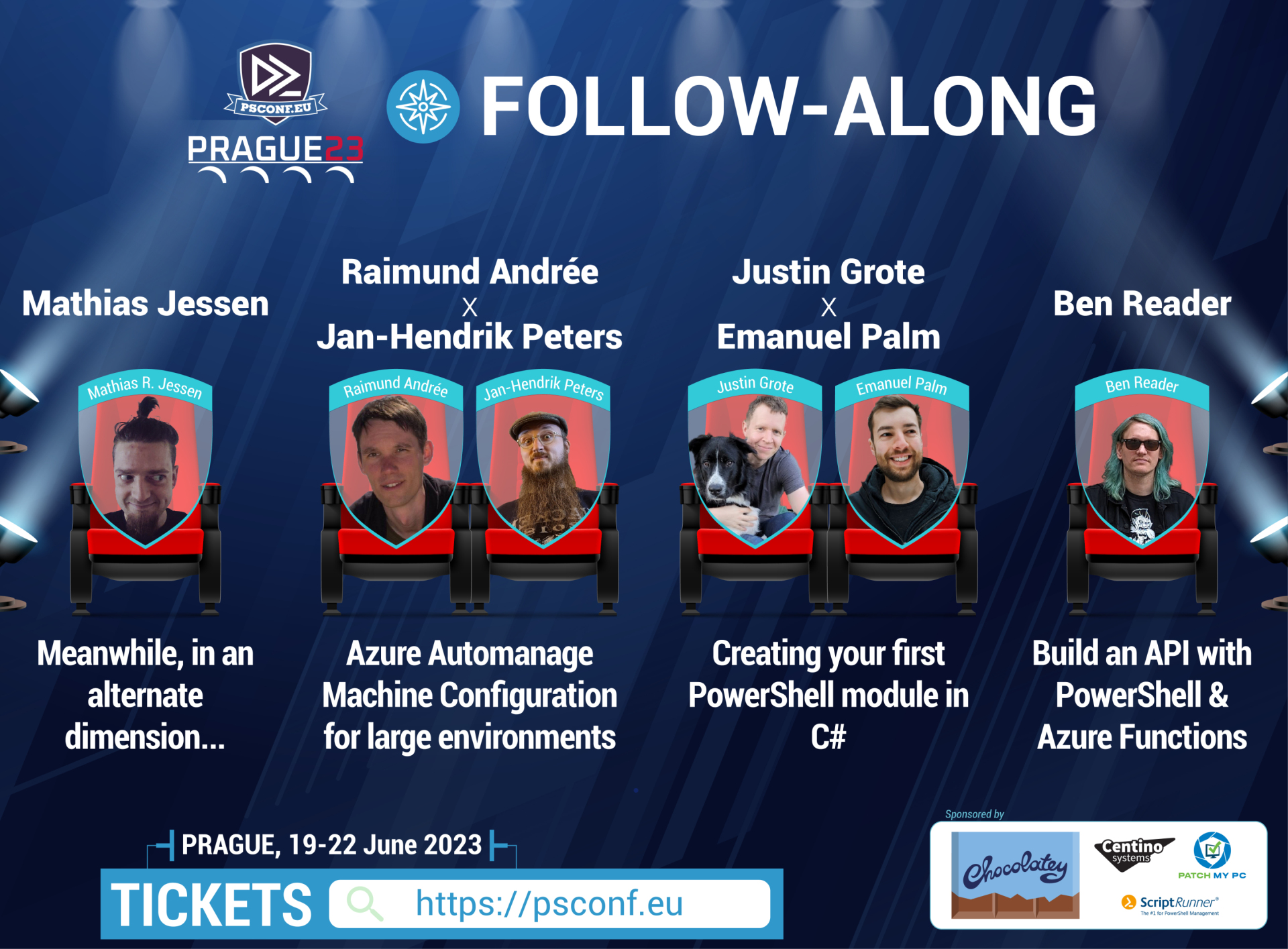 PSConfEU on Twitter: "New this year at the #PowerShell Conference Europe 2023, 4 Follow-Along ...