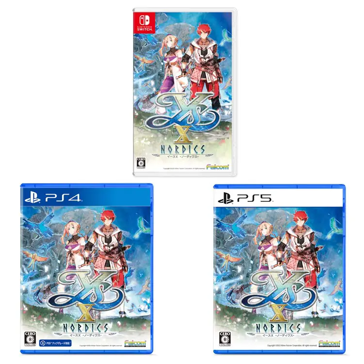 NarrativeSora😁 on Twitter: "RT @NoisyPixelNews: Ys X Nordics Reveals Box Art - https ...