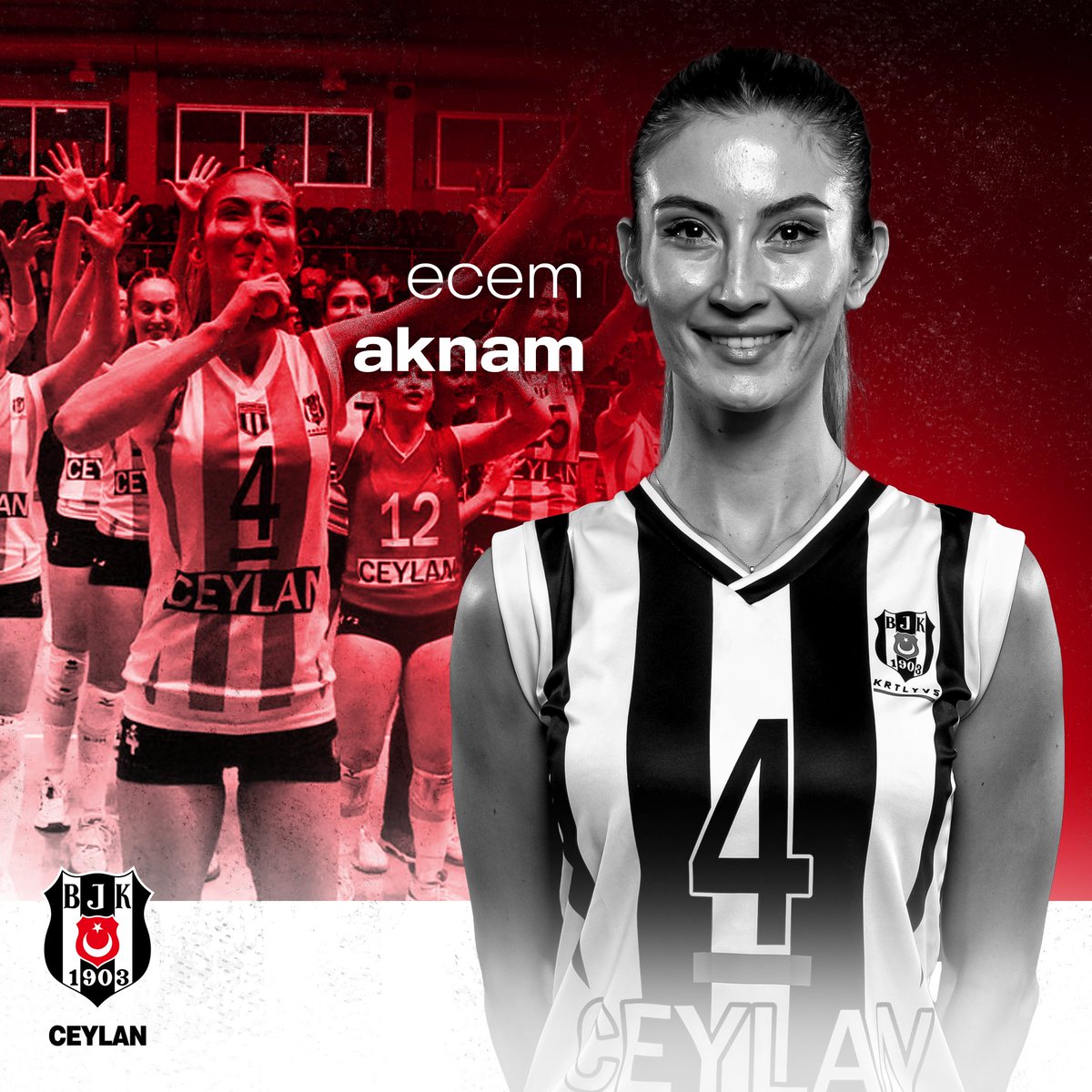 Beşiktaş Ceylan Voleybol on Twitter: "Voleybolcumuz Ecem Aknam’ın Sözleşmesi Yenilendi Beşiktaş ...
