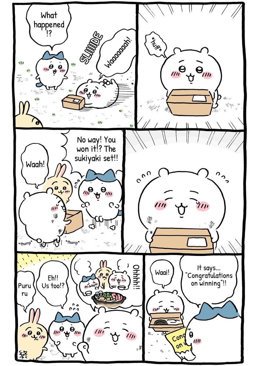 Chiikawa on Twitter: "🍖 #Chiikawa"