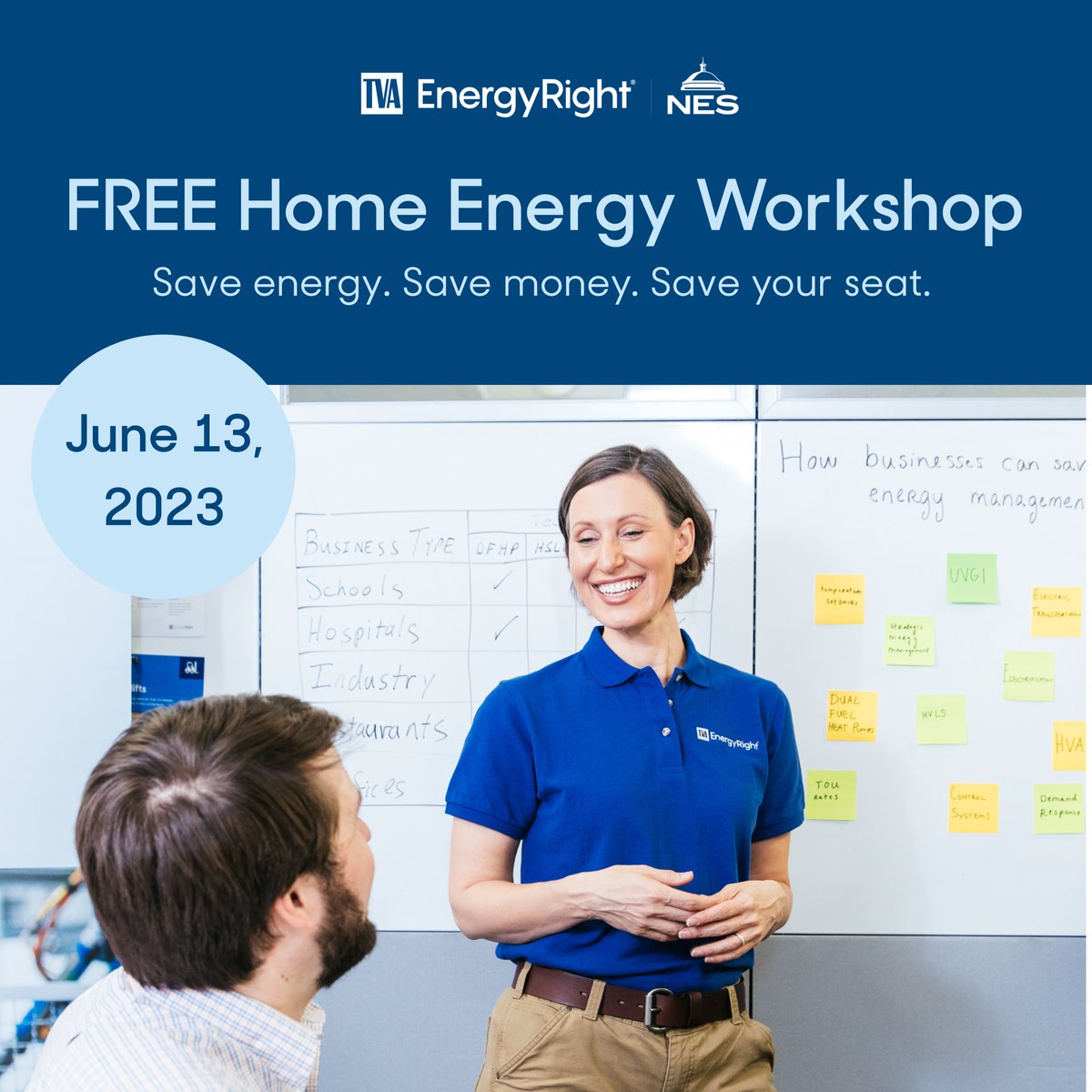 Nashville Electric Service on Twitter: "Join NES and TVA EnergyRight for a FREE Home Energy ...