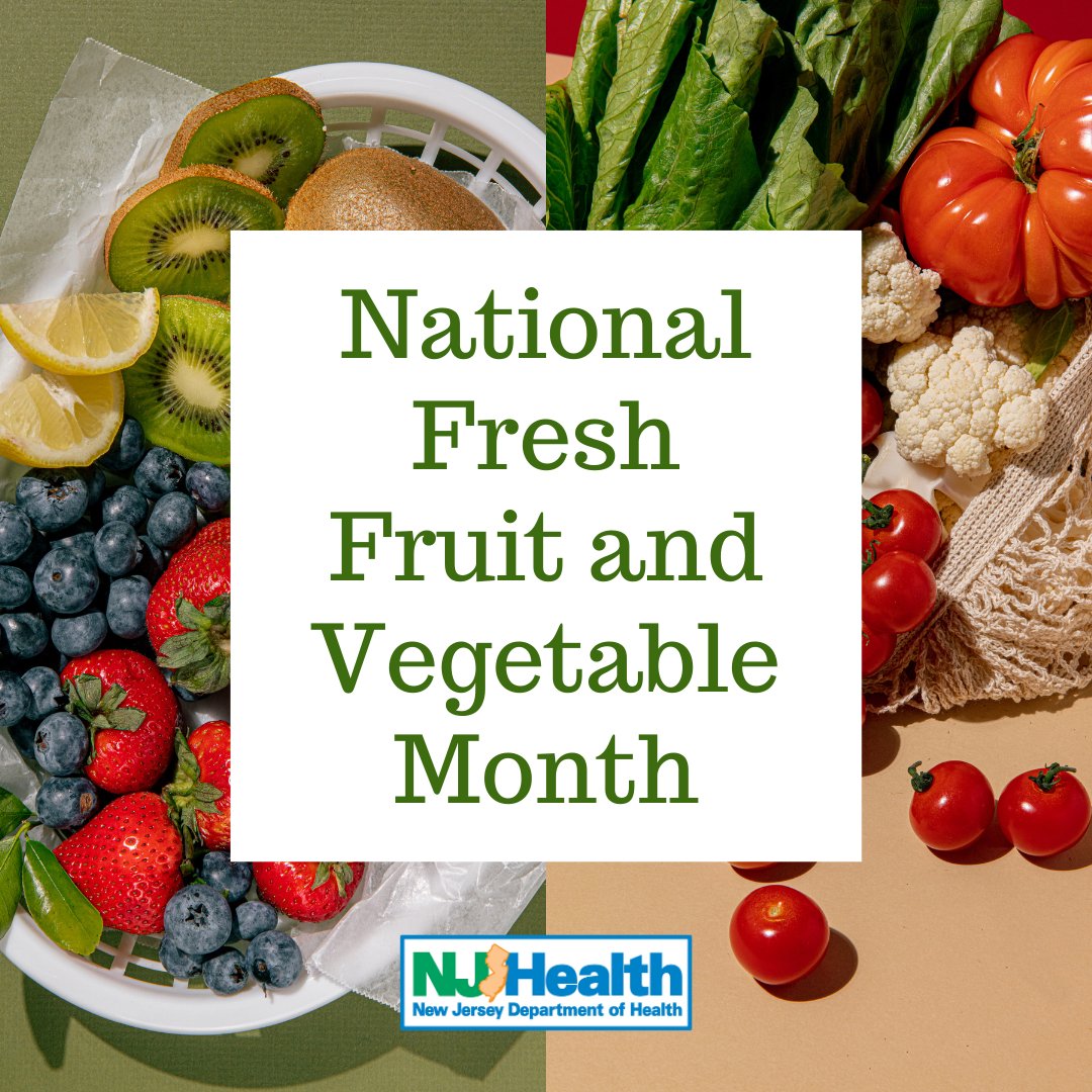 National Fruit And Vegetable Month Produce For Better Health