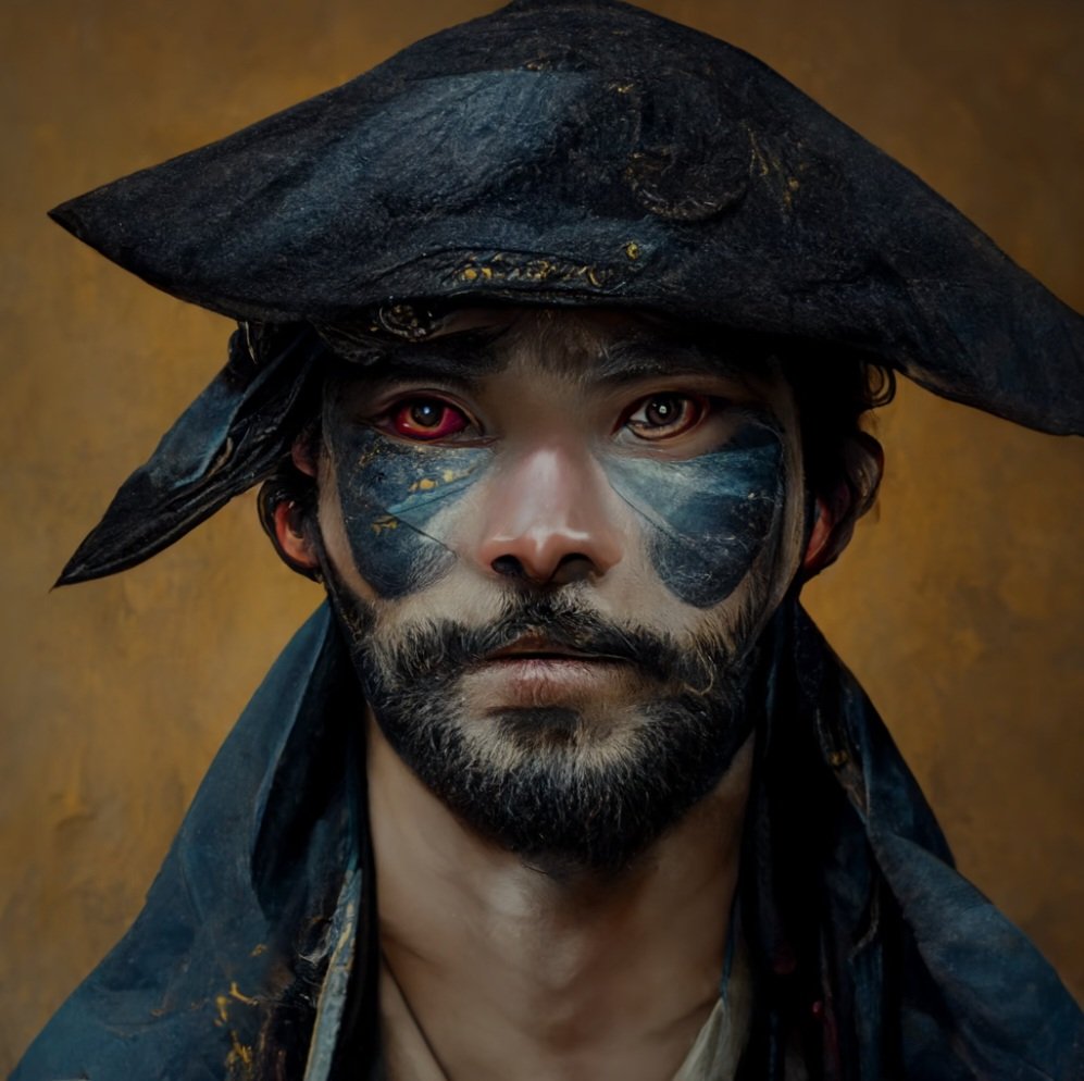Pirate Eye Makeup Male