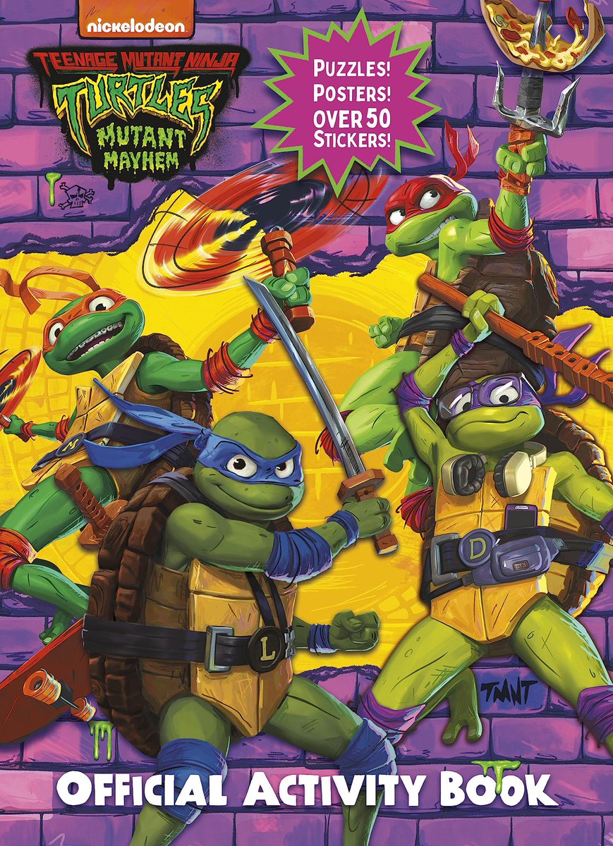 TMNT: The Next Chapter on Twitter: "Some Mutant Mayhem book covers have ...