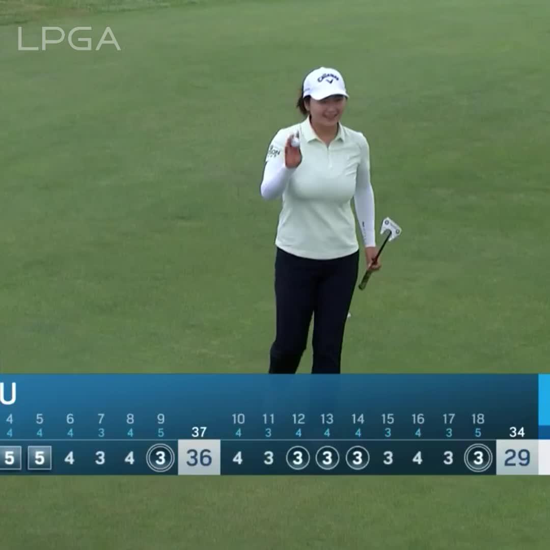 LPGA on Twitter: "Rookie Yan Liu is making a name for herself at the @ShopRiteLPGA! 🦅 An eagle ...