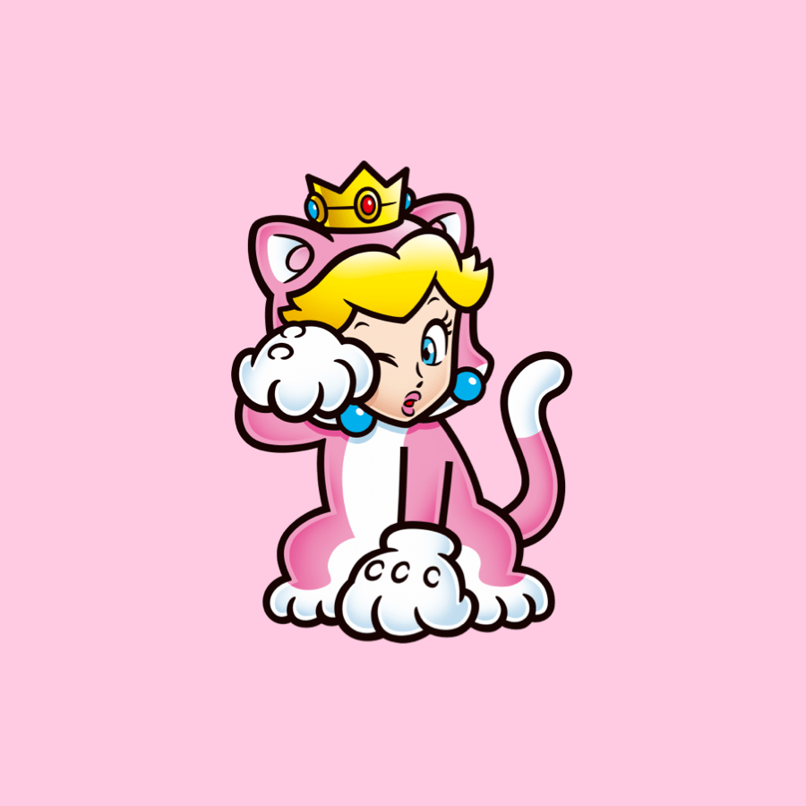 Super Mario 3d World Princess Peach Artwork