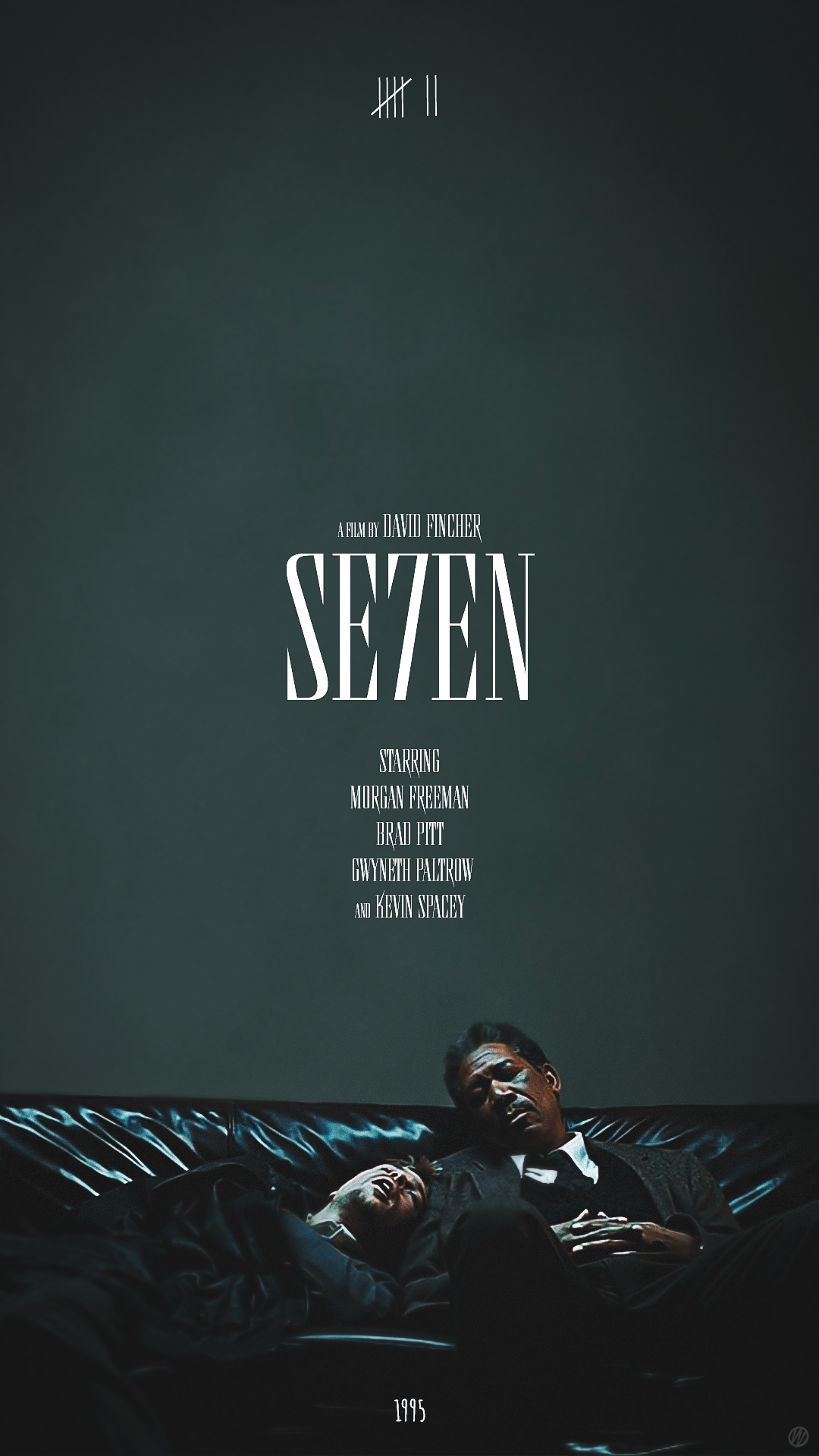 Seven Movie Wallpaper Seven Se7en Original Movie Poster 1995 Fincher