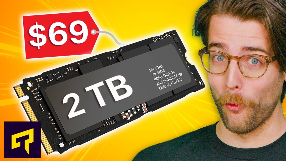 Linus Tech Tips on Twitter: "NEW TECHQUICKIE: Why SSDs Are Big And Cheap https://youtu.be/ErV ...