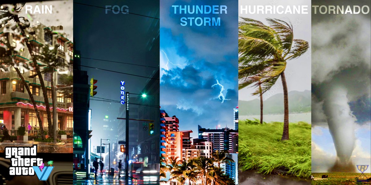 GTA 6 Trailer Countdown ⏳ on Twitter: "GTA 6 will reportedly feature a dynamic weather system ...