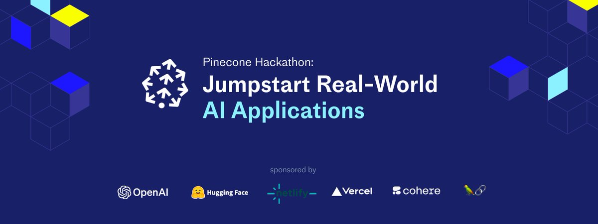langchain on Twitter: "RT @pinecone: AI hackathons are won by zany apps. But the value of AI is ...