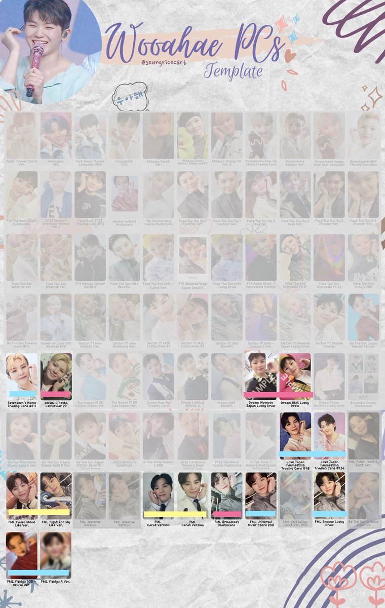 bdo 🔮 on Twitter: "wtt want to trade have: left pic want: wooahae pcs can do n:1 or cash same ...