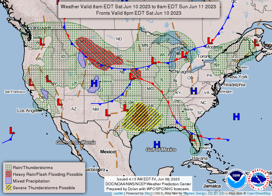 National Weather Service On Twitter Multiple Clusters Of Strong To