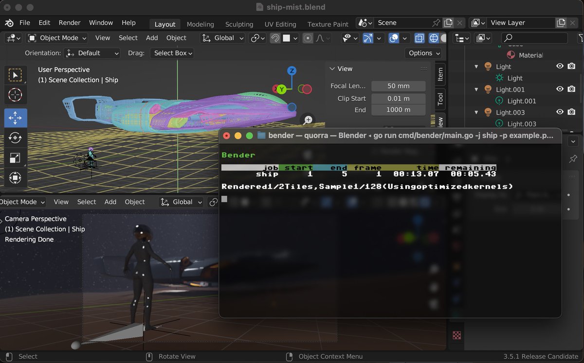 Evan🤷🏻‍♀️ on Twitter: "RT @slipperyseal: I have open-sourced Bender - The slender Blender render ...