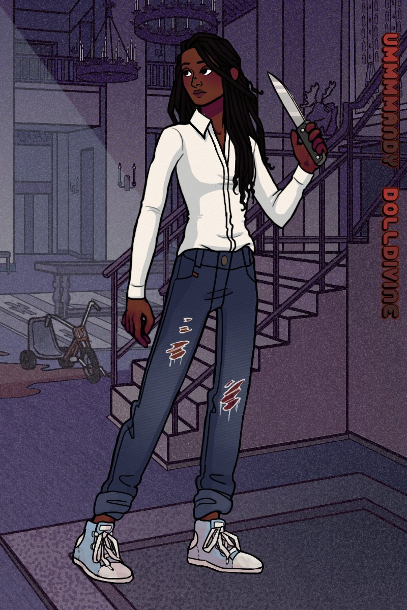 TiTi 🤍 // Horror Vtuber on Twitter: "🔪What Horror Stereo Type are you?🩸 Oh boi! 💀💦"