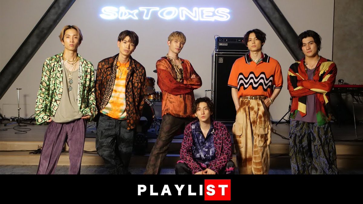 SixTONES on Twitter: "SixTONES – こっから ～ FIREWORKS [PLAYLIST -SixTONES YouTube Limited ...