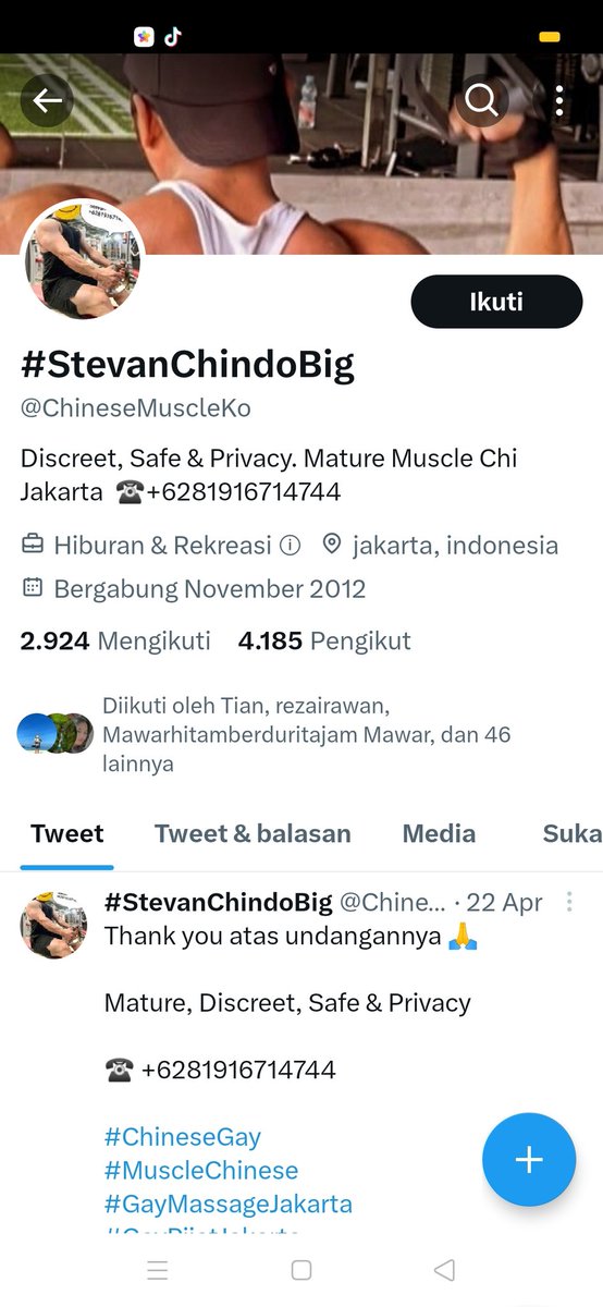 Boy on Twitter: "Pasti gak asing dong dengan akun nama (@ menjktm ini) Yuk check ada akun lain ...