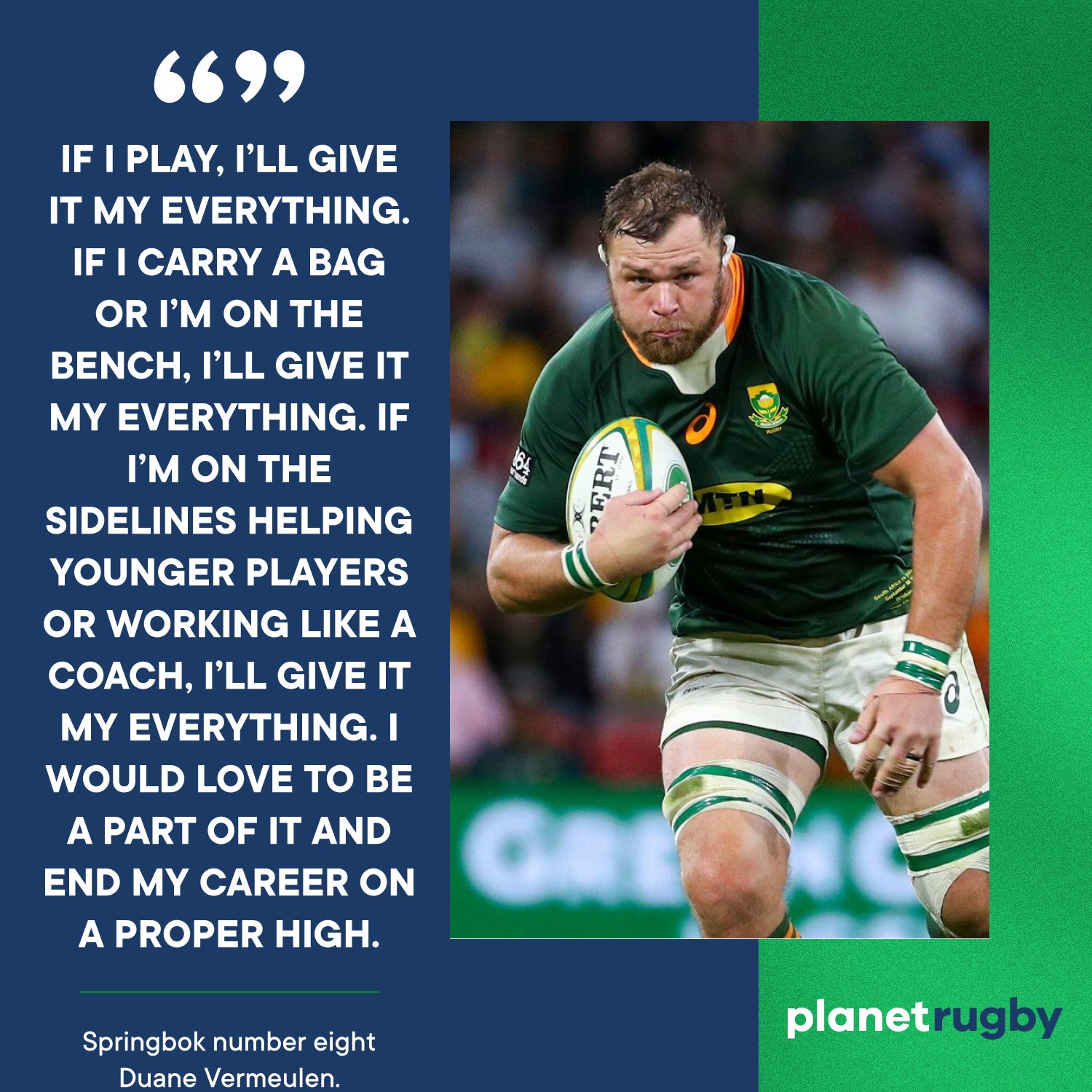 Springbok Rugby Quotes