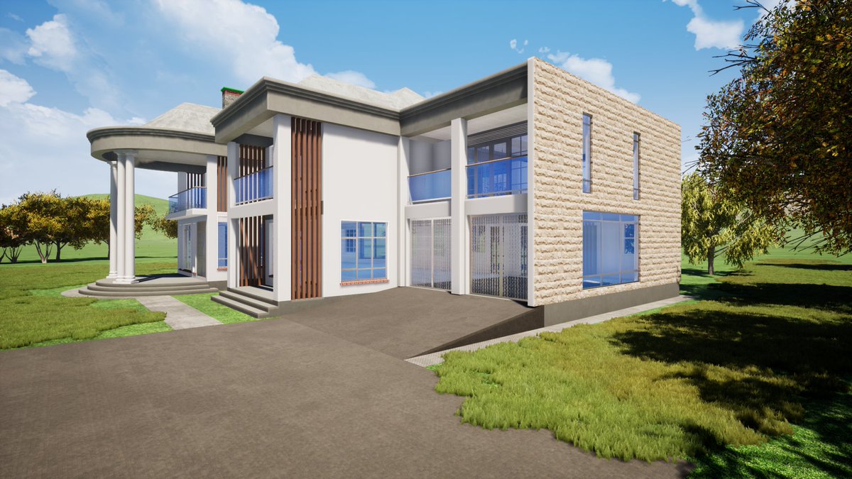 Prof. Alfred Omenya on Twitter: "Eco-Build Africa designed Kisumu mansion coming up along well"