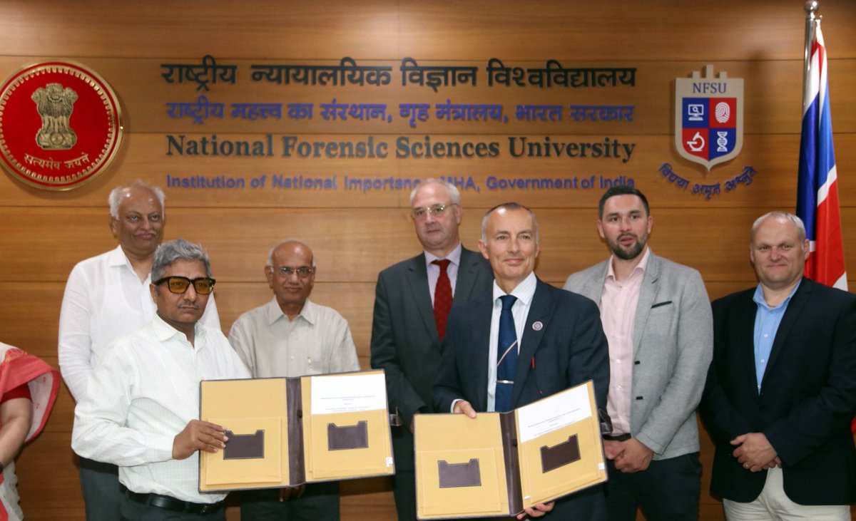NFSU on Twitter: "Foster + Freeman, UK signed MoU with NFSU on 9 June'23 to promote academic ...