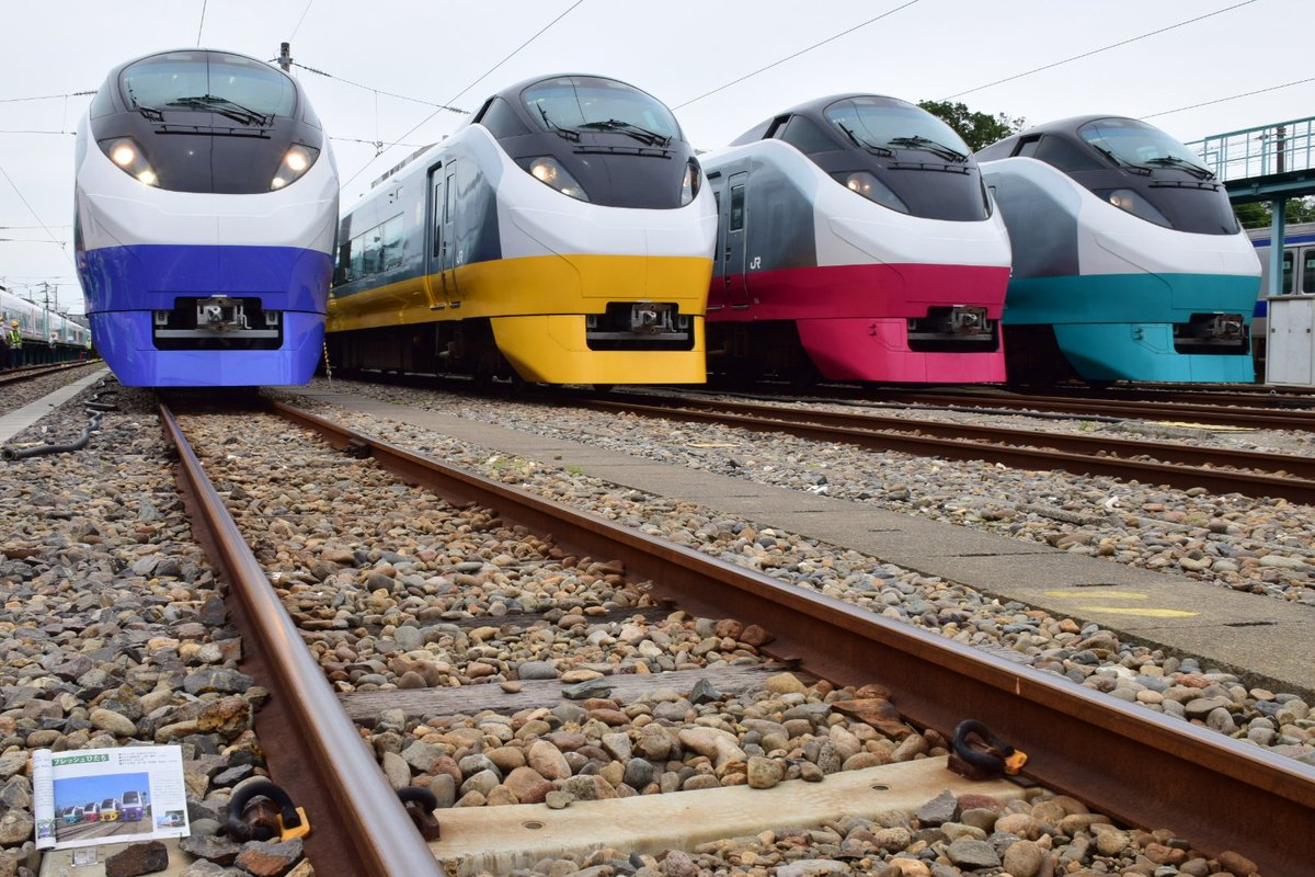 東水快速 on Twitter: "RT @iiden_line_: 2023.6.10 E657系フレッシュひたちリバイバルカラー撮影会 E657系K1,K2,K12,K17,K18編成 遂 ...