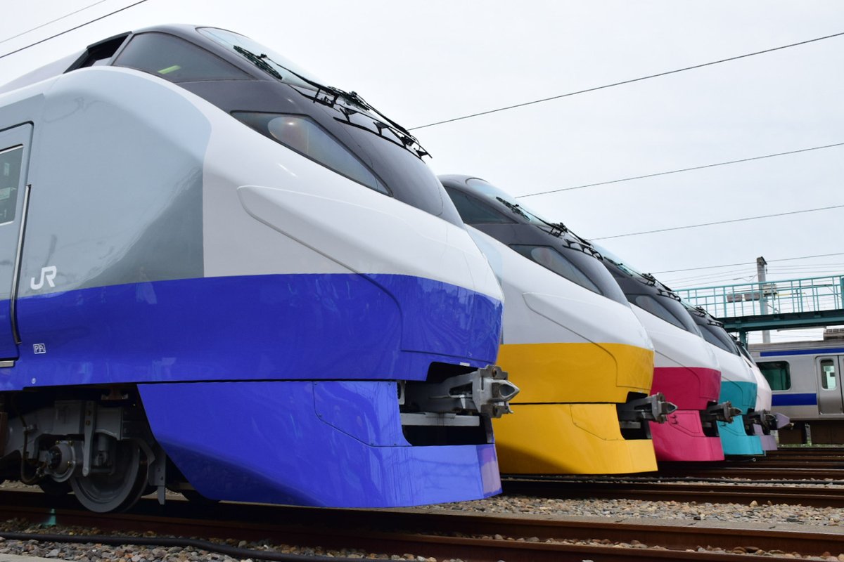 東水快速 on Twitter: "RT @iiden_line_: 2023.6.10 E657系フレッシュひたちリバイバルカラー撮影会 E657系K1,K2,K12,K17,K18編成 遂 ...