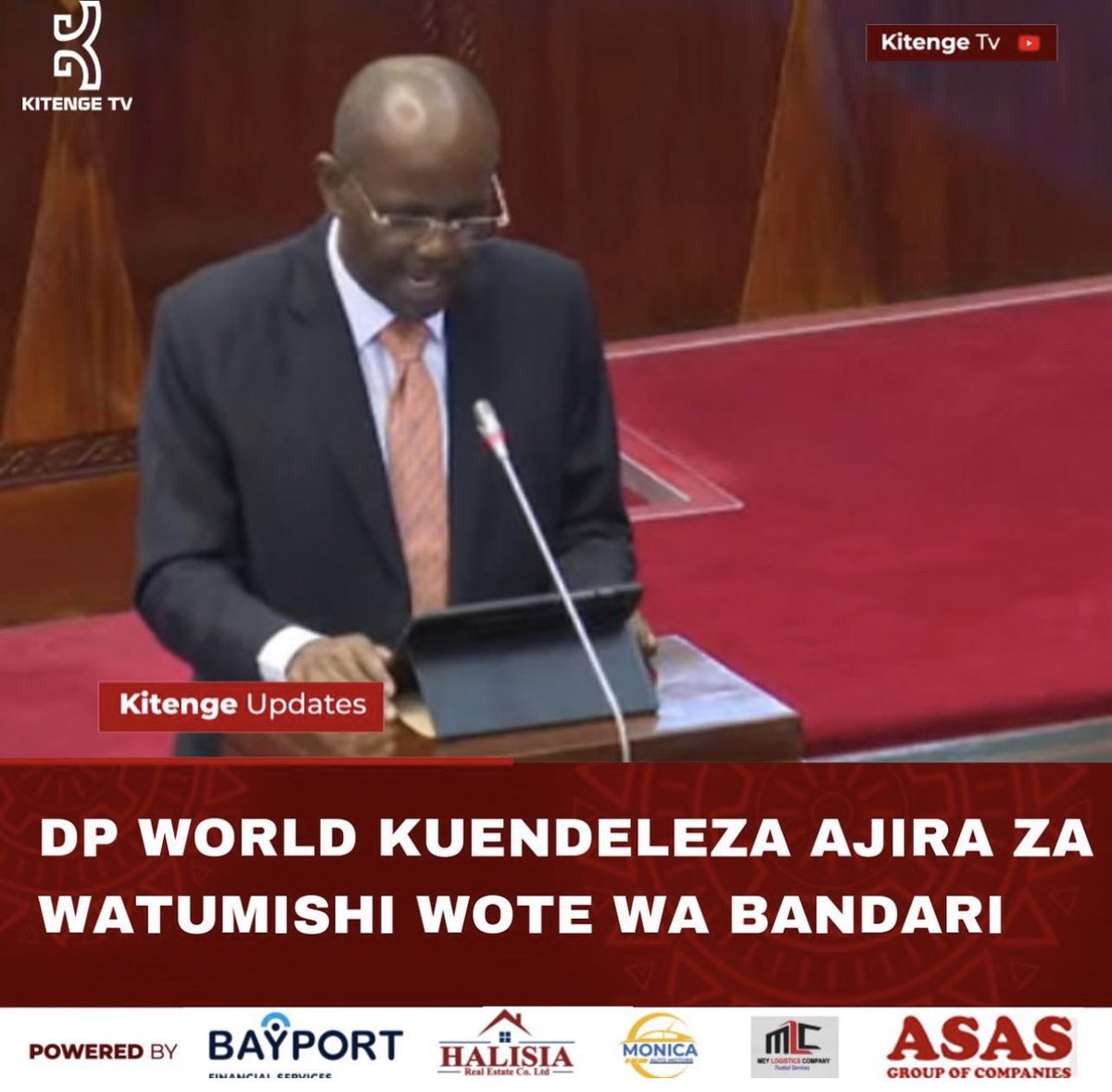 Maulid Kitenge on Twitter: ""Uwepo wa ajira za watanzania hususani watumishi wa bandari ya Dar ...