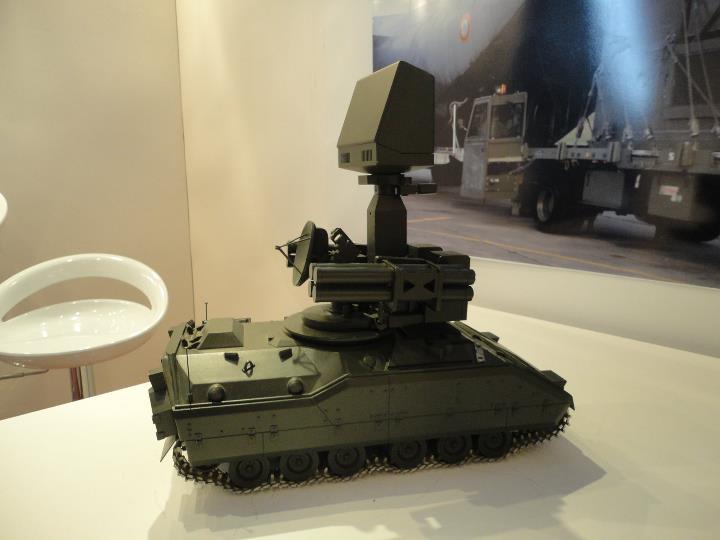 Ronkainen on Twitter: "Thales' Crotale NG self-propelled SAM system based on the XM723 MICV ...