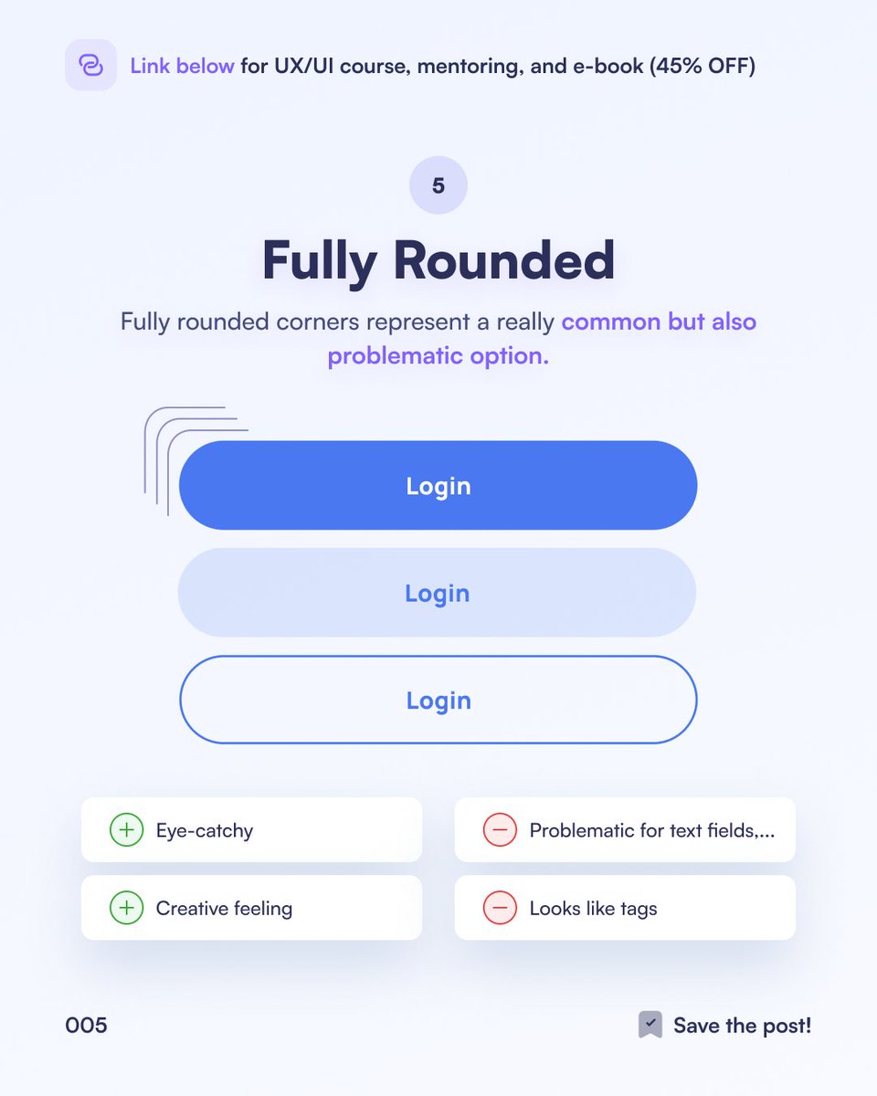 How to choose a corner radius for elements and components within your ...