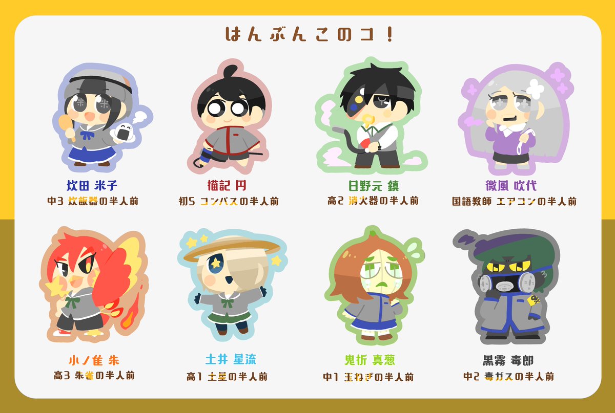 トラみー＝トラッキー on Twitter: "トラみー＝トラッキーさんの創作キャラ達🌟 トラキャラまとめ🐯 （仮） https://torucky.hatenablog.jp うちのコCS ...