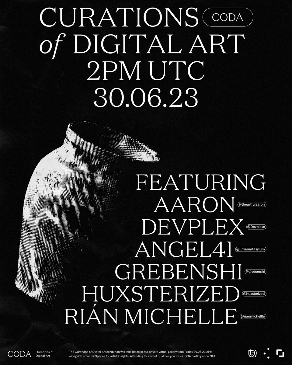 seas3art 🎨 on Twitter: "@JeromeNft through his regular spatial gallery @CODA_Exhibition who ...