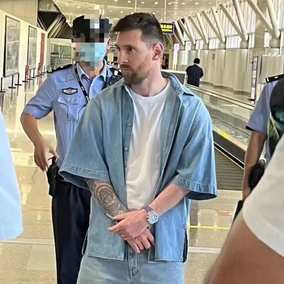 Messi Arrested