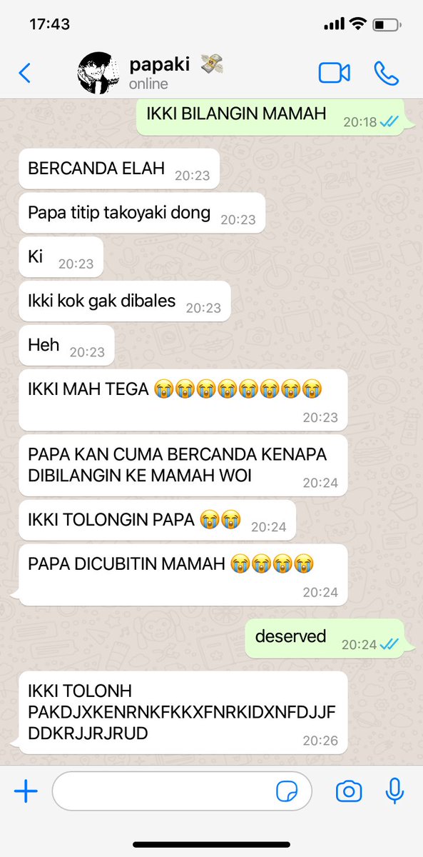 on Twitter: "4. ikki juara 1 bikin papa-nya menderita."