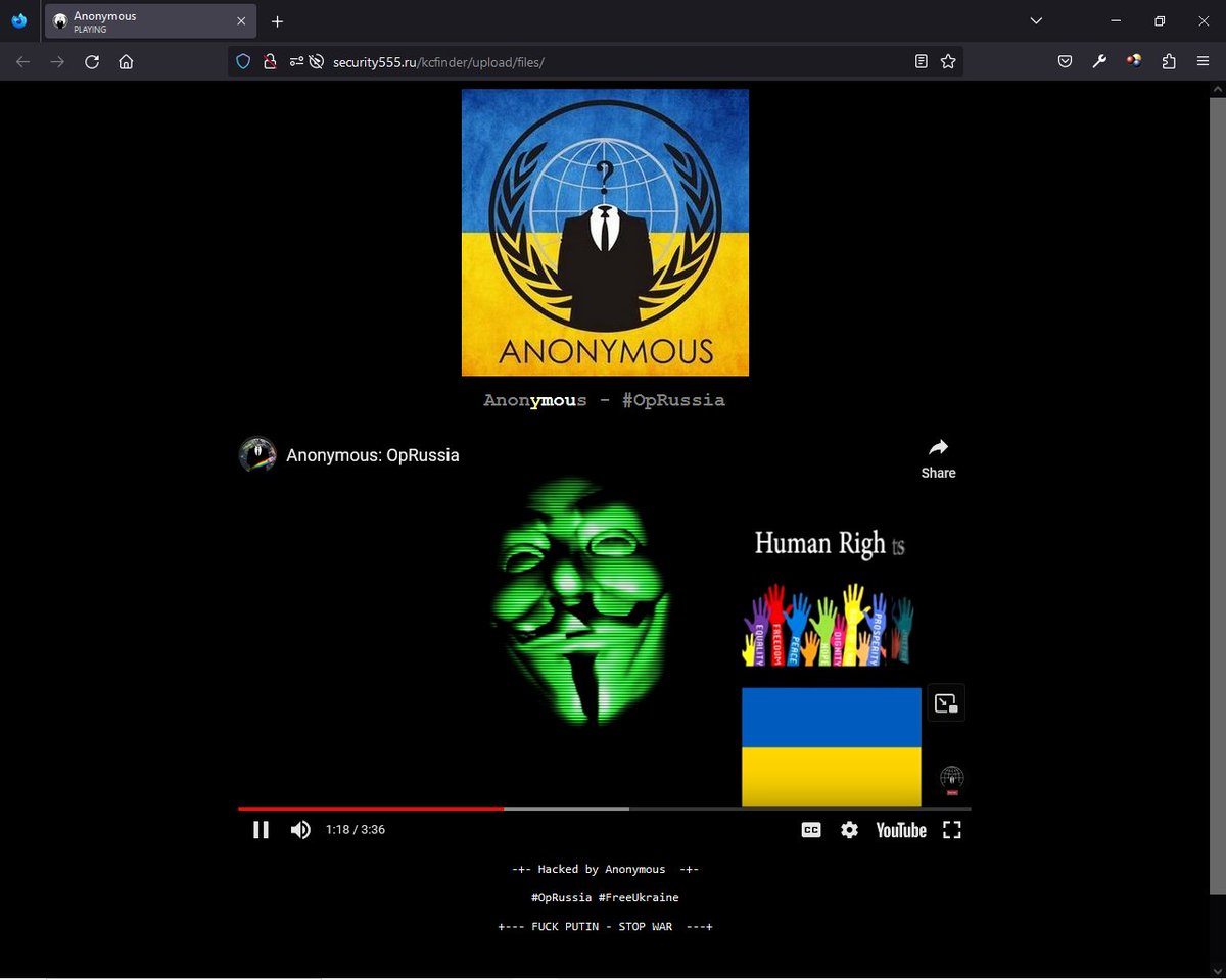 Anonymous News On Twitter Oprussia Website Of The Private