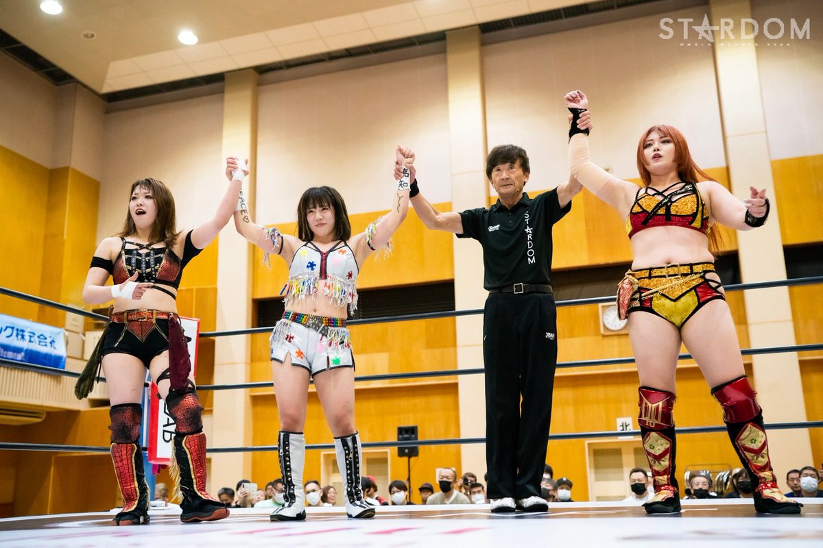 We Are Stardom on Twitter: "June 10 Kochi 6 Woman Tag Maika, Suzu Suzuki & Mei Seira defeated ...