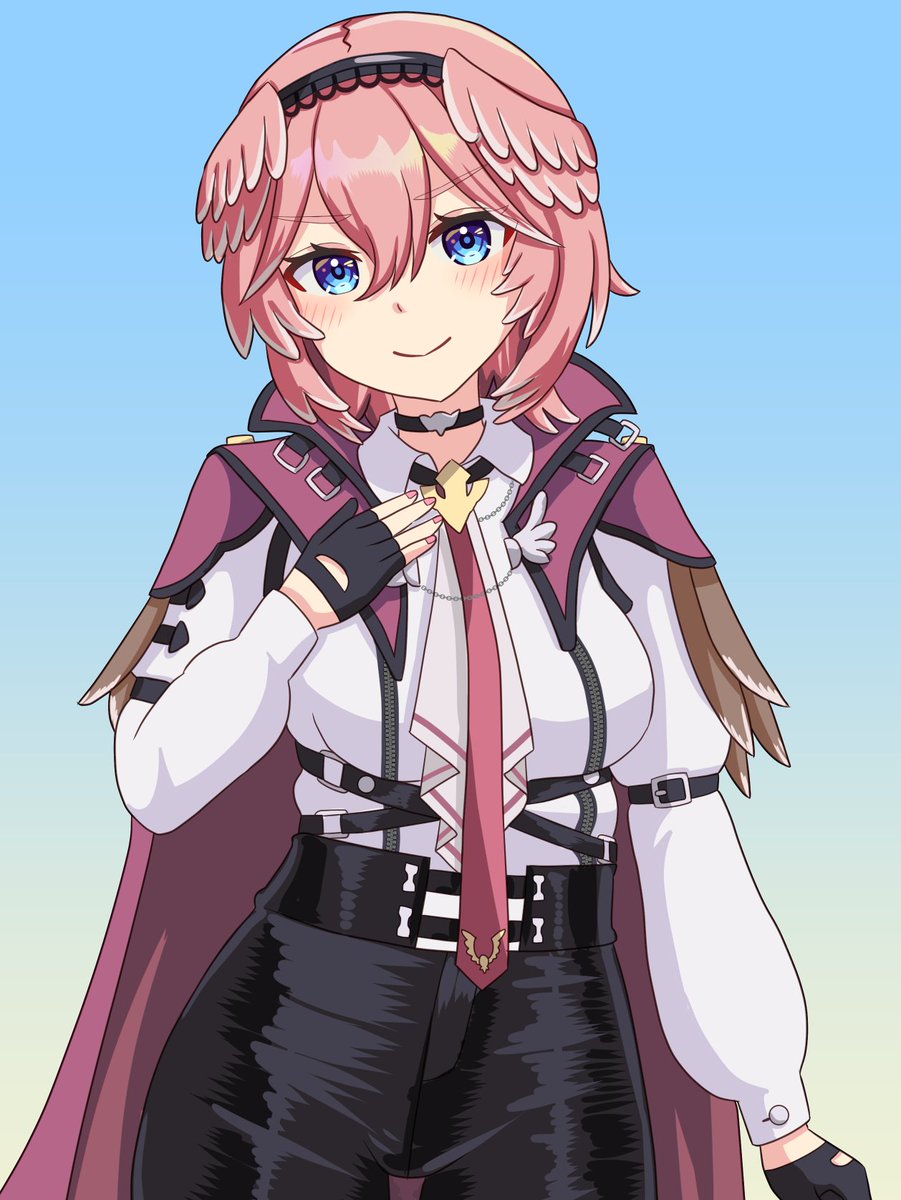 ホロライブ「#鷹嶺ルイ生誕祭2023 #Luillust #100日チャレンジ Day65 」|テイクのイラスト