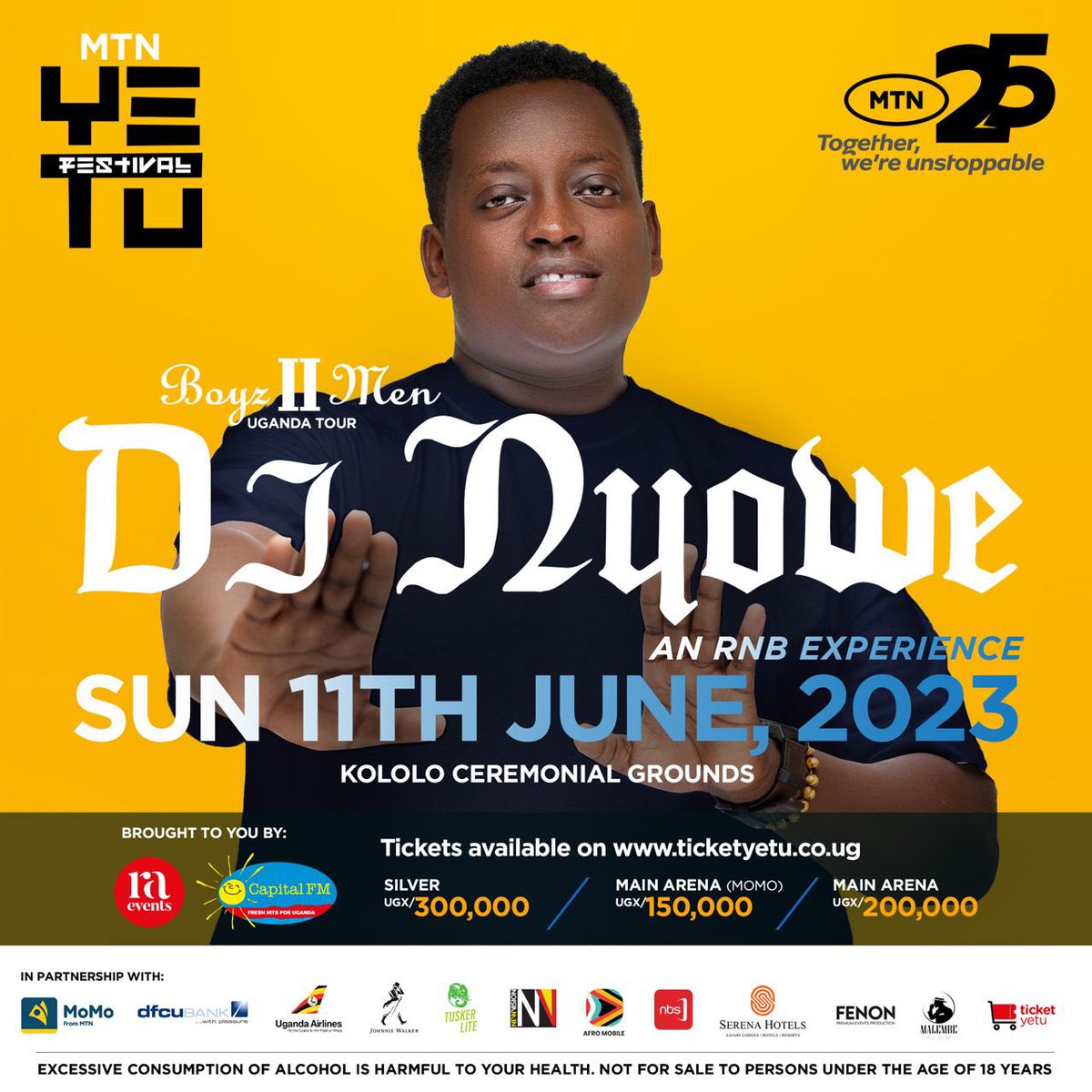 Mutana on Twitter: "The Djs to get you started tomorrow at the #BoyzIIMenInUganda Show! - Dj ...