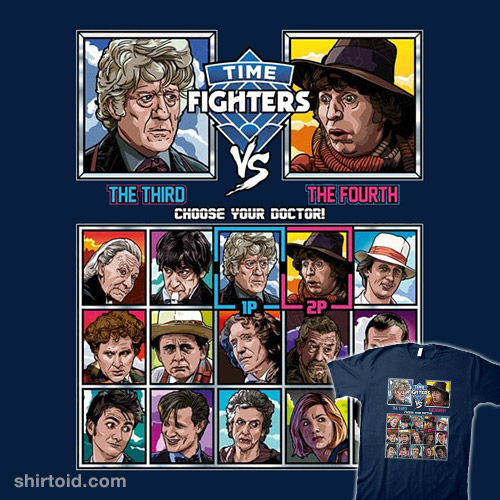 Shirtoid on Twitter: ""Time Fighters 3rd vs 4th" by @ReviewRetroGame is $13 today https://t.co ...