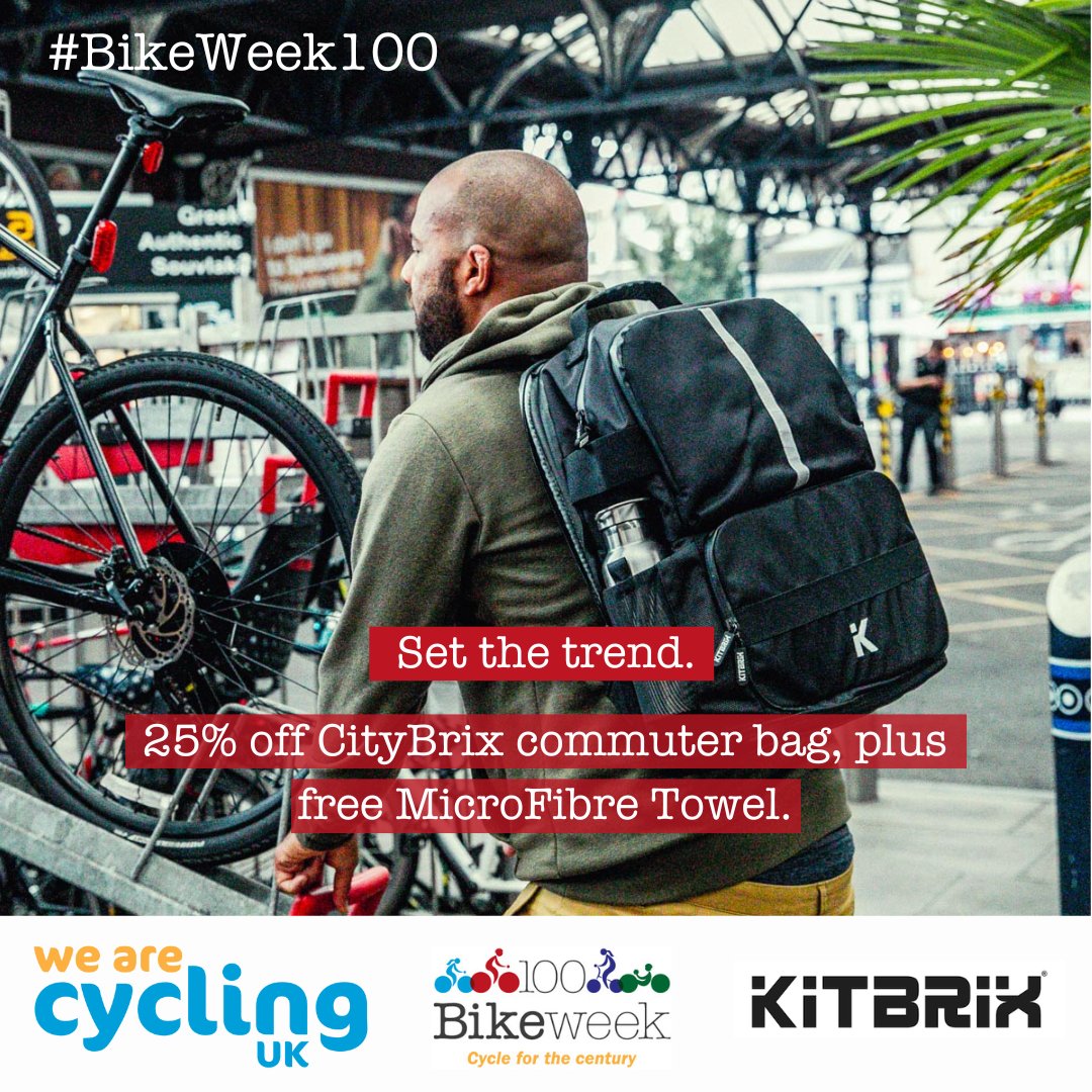 Cycling UK on Twitter: "Travelling to work by bike? To celebrate 100 years of #BikeWeek100 ...
