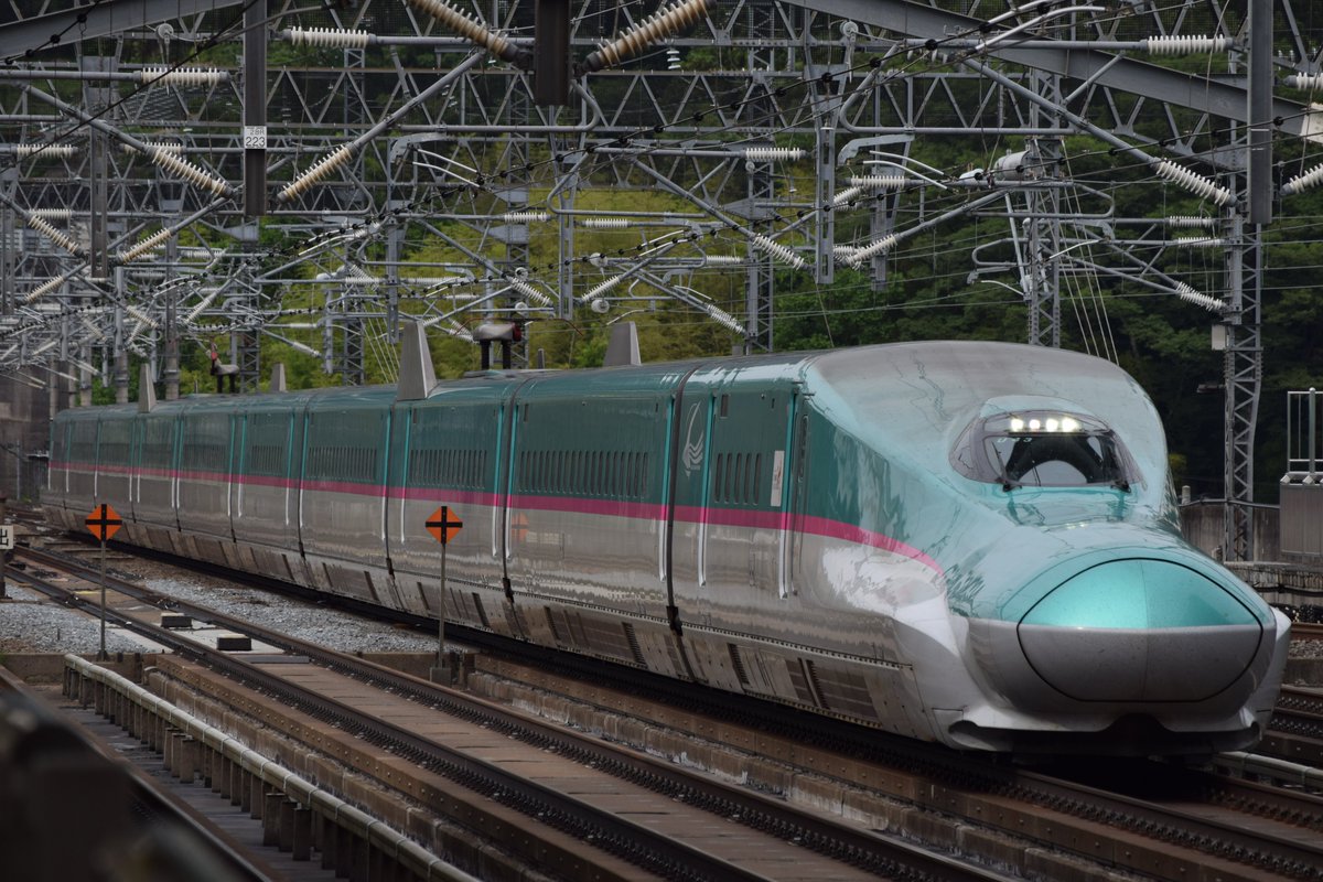 ろくいち on Twitter: "2023/6/10 1)E5系U27+E6系Z7 はやぶさ/こまち24号(3024B) 2)E2系J67 詳細不明 3)E2系J66(200系カラー ...