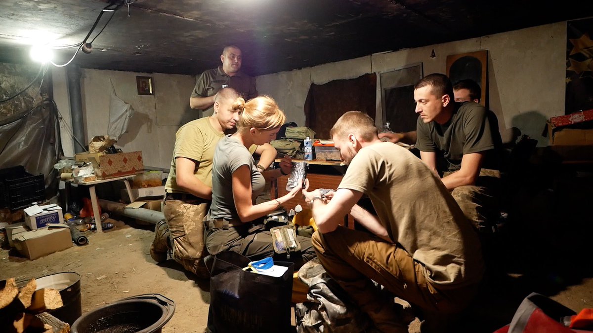 Mary McAuliffe on Twitter: "Tactical medical training in an Avdiivka bunker. Have yet to find a ...