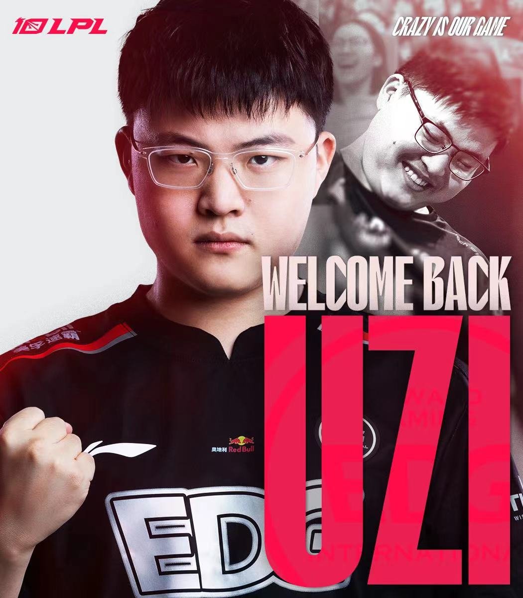 Ilha das Lendas 🏝️ on Twitter: "🚨 Uzi volta a jogar a LPL, dessa vez pela EDG. O lendário ADC ...