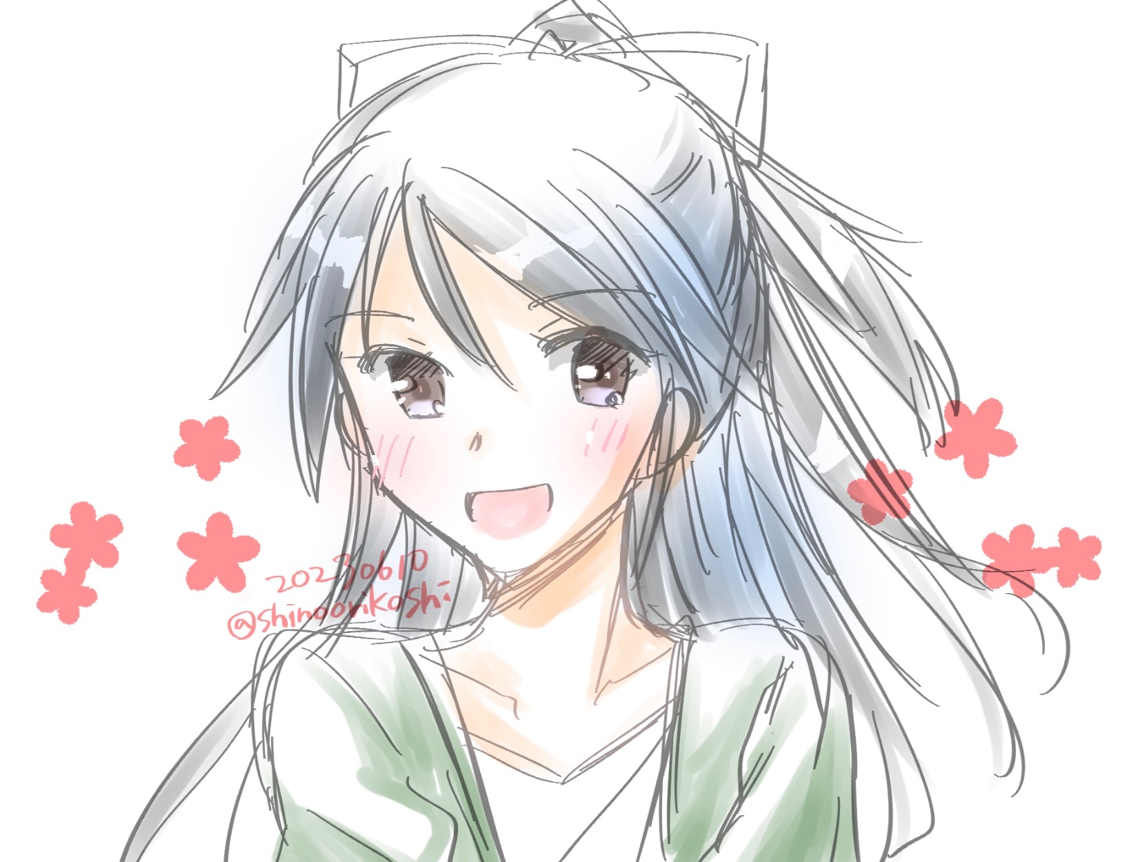 篠🐣C102/8/12(土)東【ア-11a】 on Twitter: "葛城落書き。 https://t.co/TZWCwN97iD" / Twitter