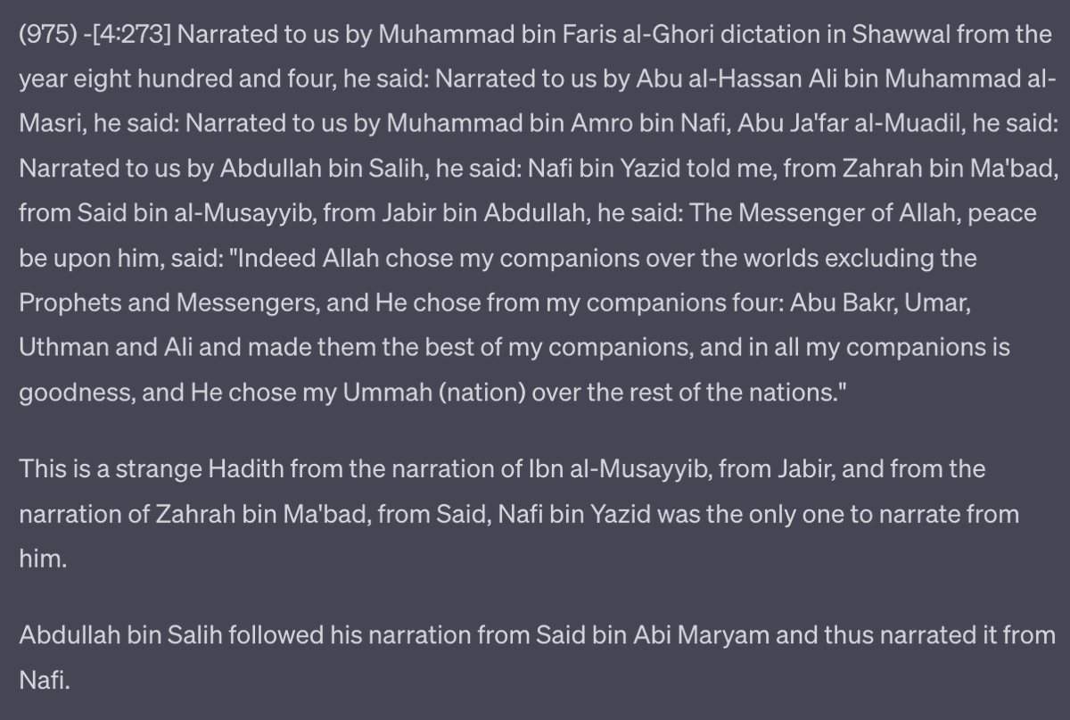 Isnadolatry: why looking only at isnad is a trap. Concrete example ...