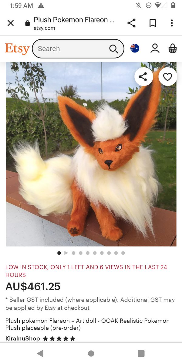Realistic Flareon
